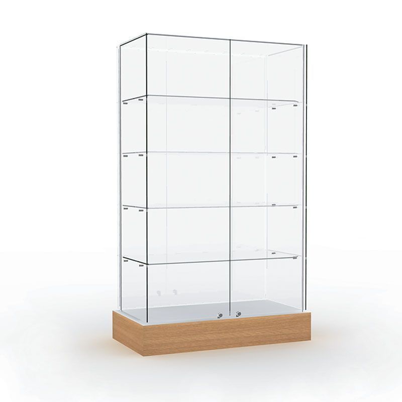 Витрина со стеклянным верхом (зеркальная задняя стенка) арт.B-2C.MR ...